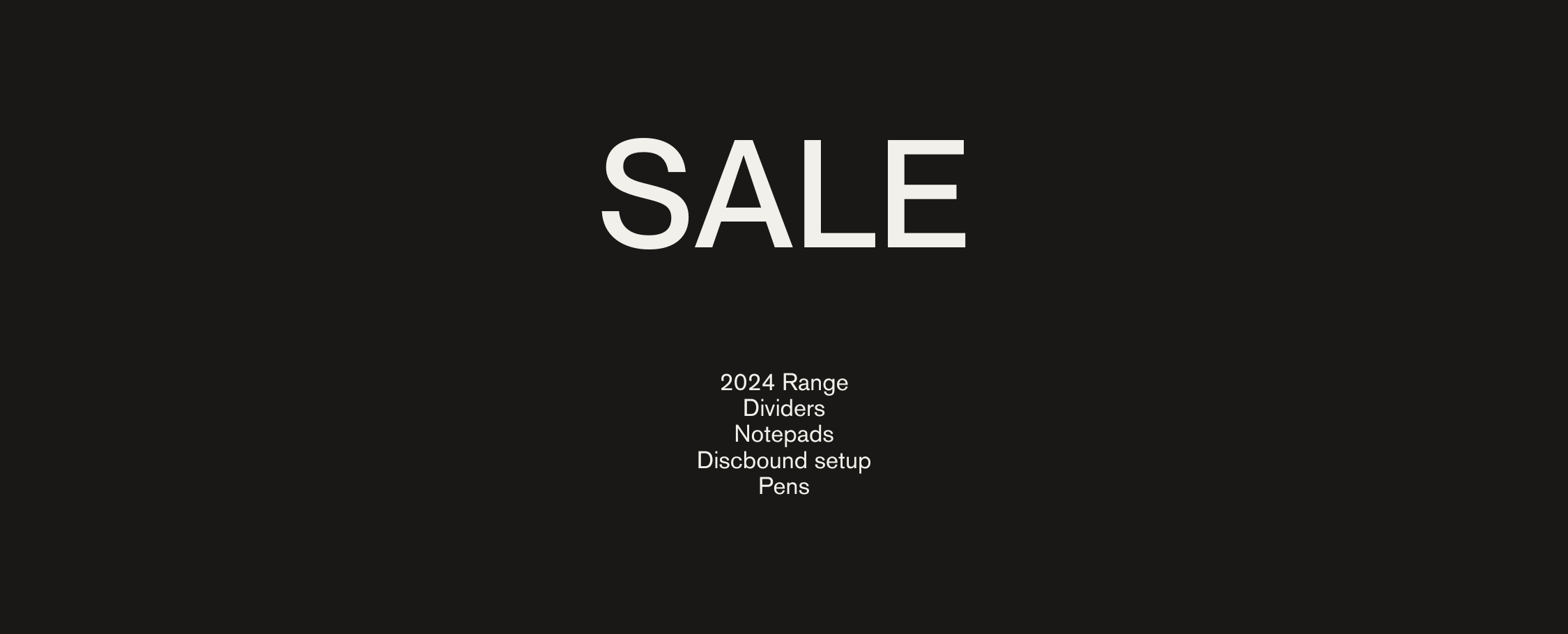 Sale – Noted Co.