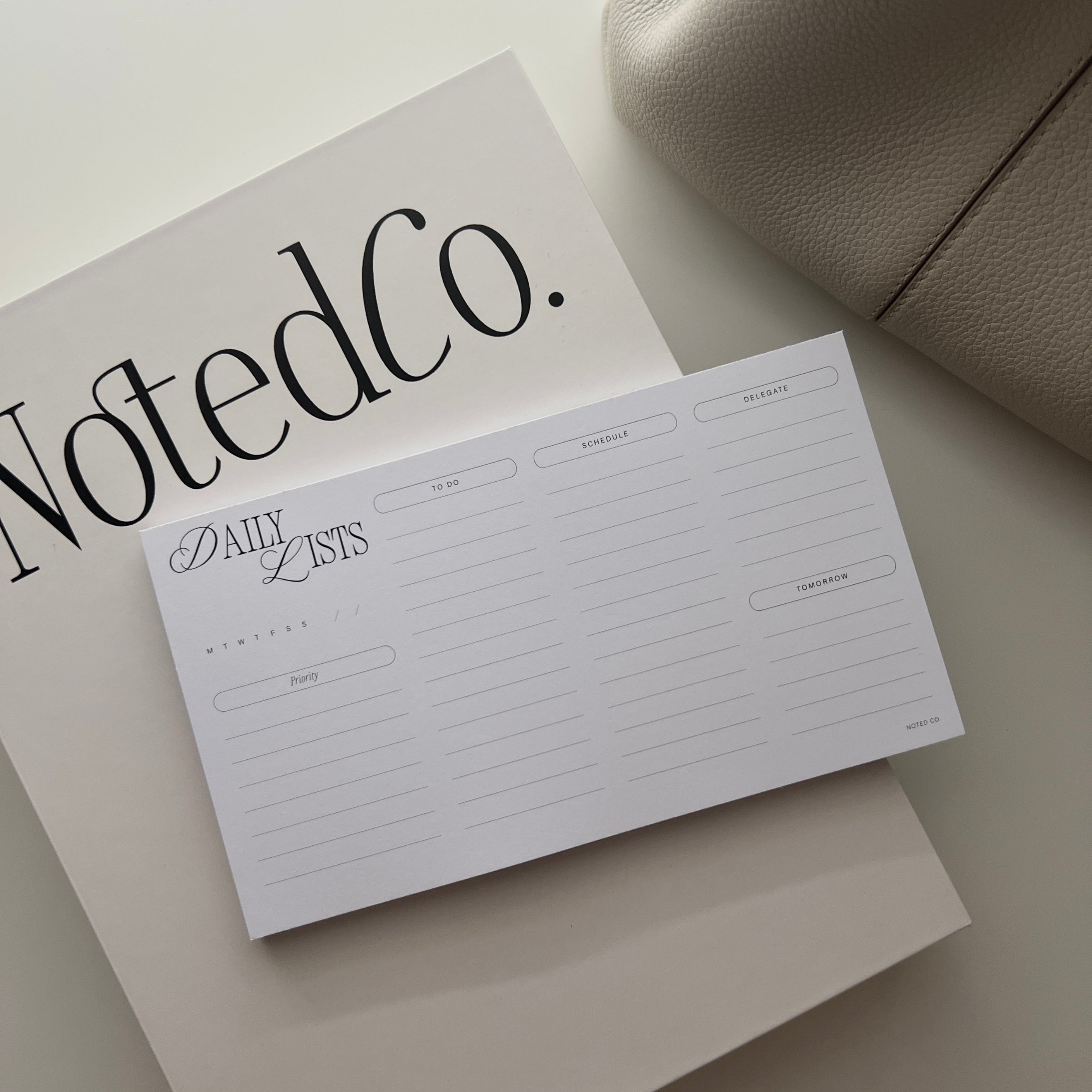 Notepads / Desk pads – Noted Co.
