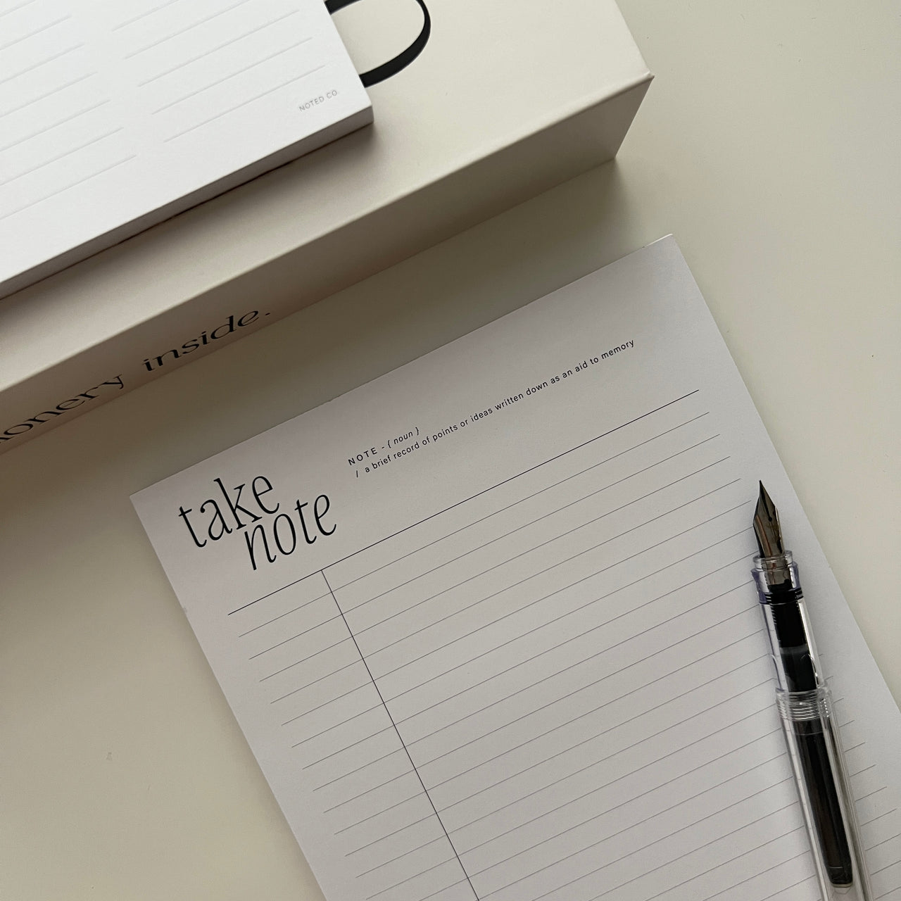 Notepads / Desk pads – Noted Co.