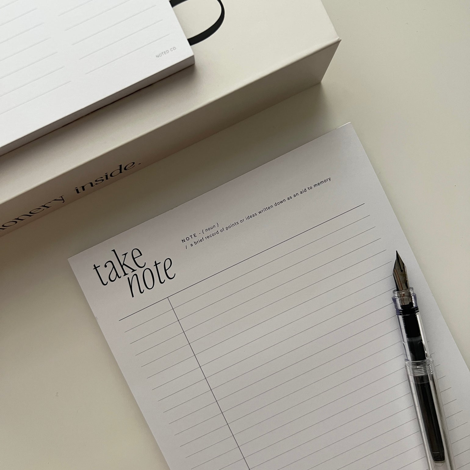 Notepads / Desk pads – Noted Co.