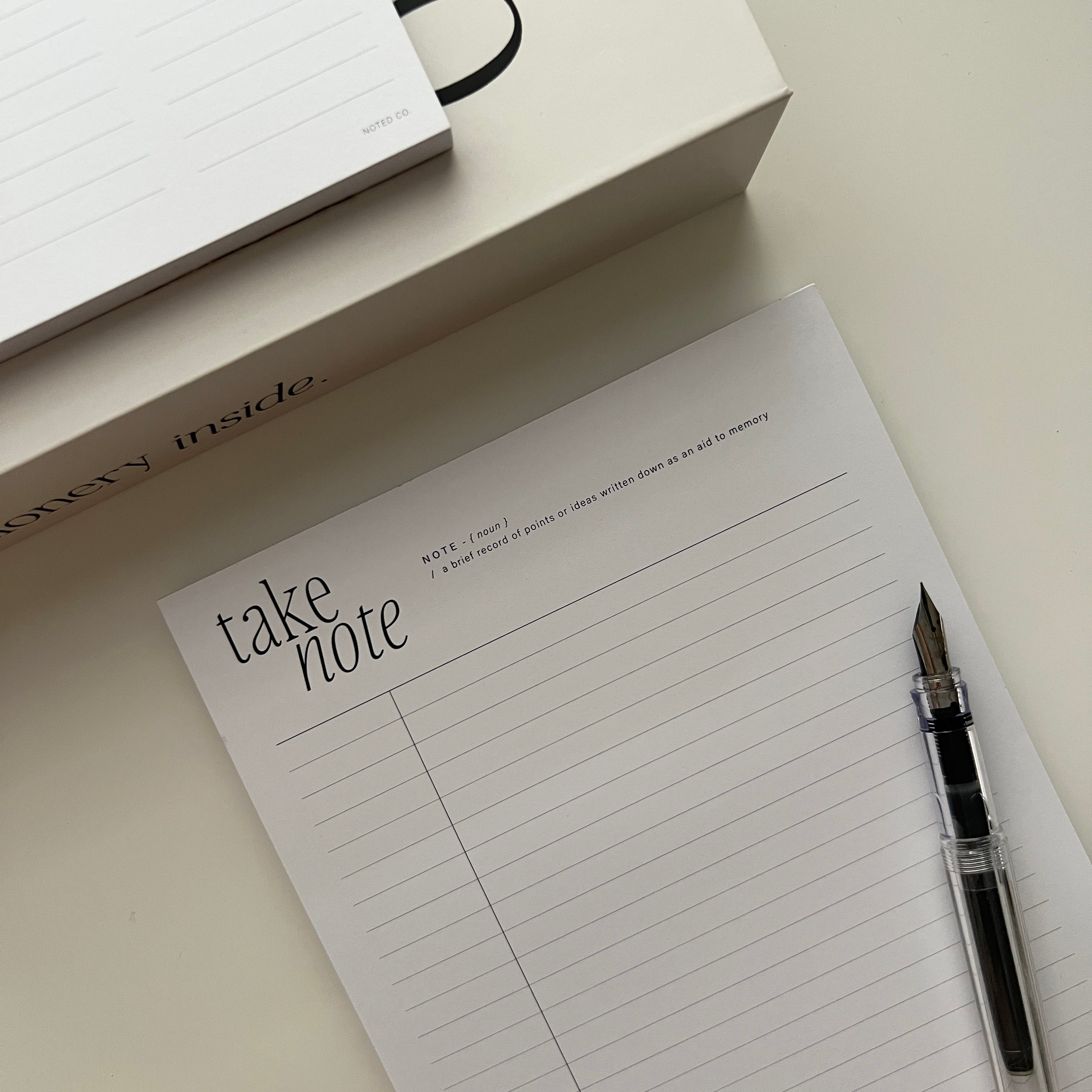 Notepads / Desk pads – Noted Co.